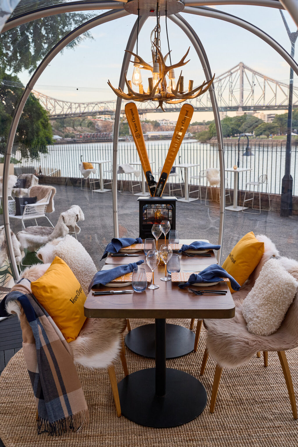 Veuve Clicquot Champagne Domes — Customs House